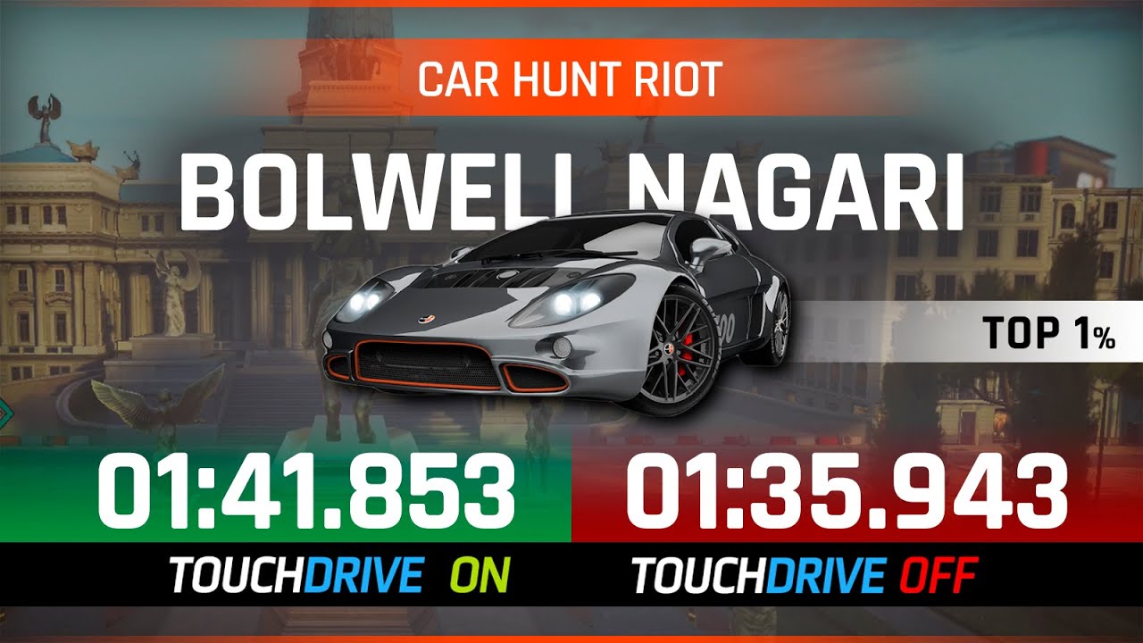 Asphalt 9 Car Hunt Riot - BOLWELL MK X NAGARI 500 - Touchdrive & Manual ...