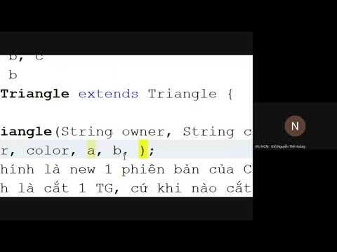 Nhập môn Lập trình OOP với Java: Bài 19 - Inheritance-1 (bài số 3 ...