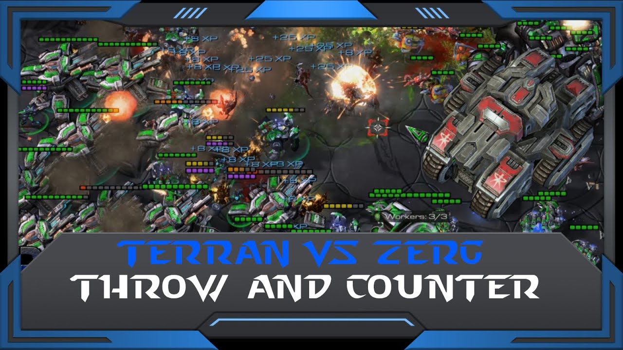 StarCraft 2 (RuFF Highlight): Throw and Counter - YouTube