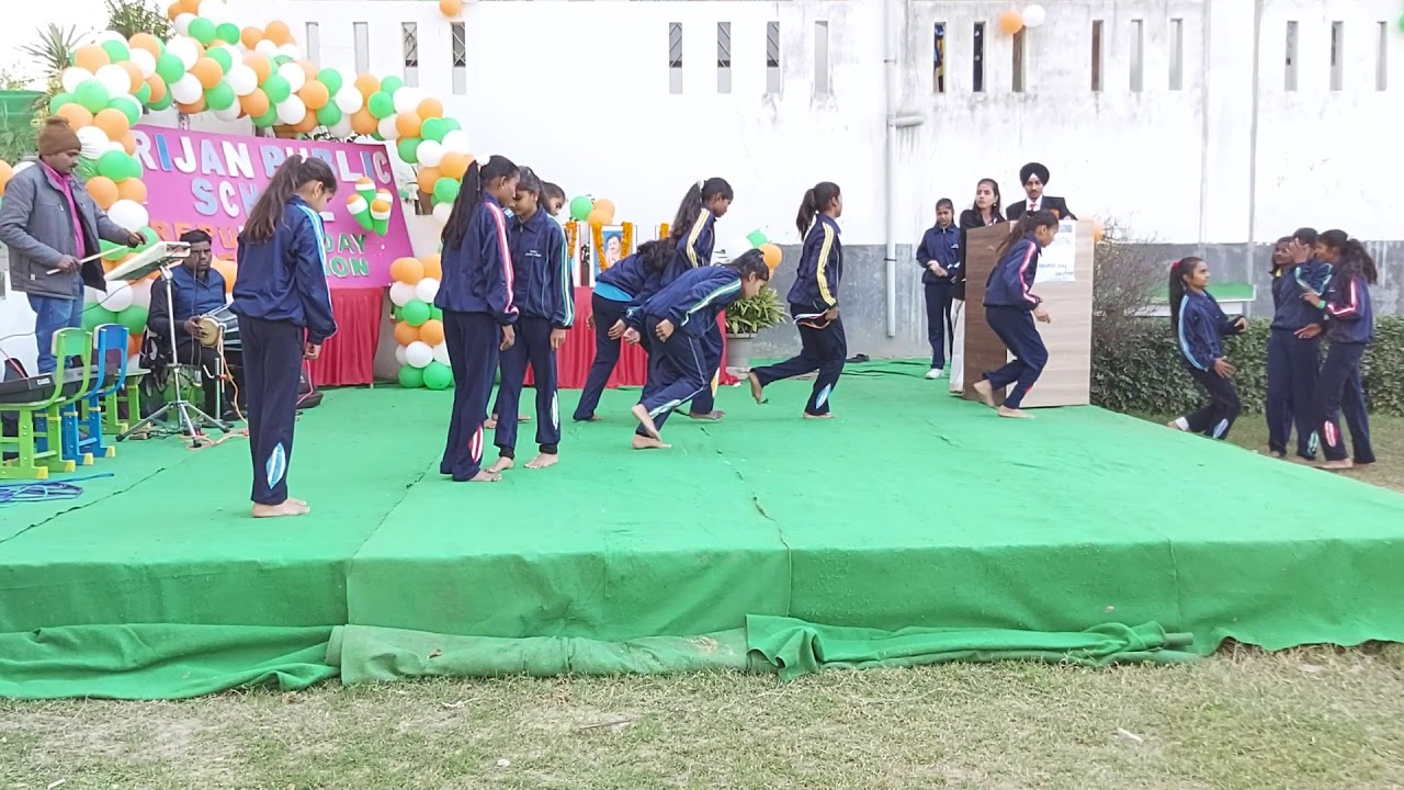 Dance Program 4th on 26 January 2020 in Srijan Public School - YouTube