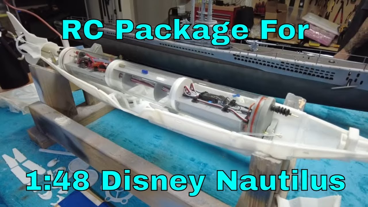 Overview of the Nautilus Drydocks 48" Disney Nautilus RC Conversion ...