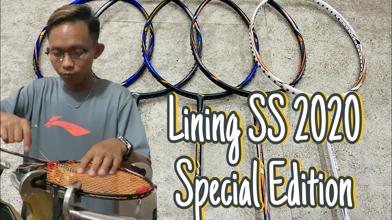 Raket Badminton Lining Super Series 2020 Special Edition || Raket Smash ...