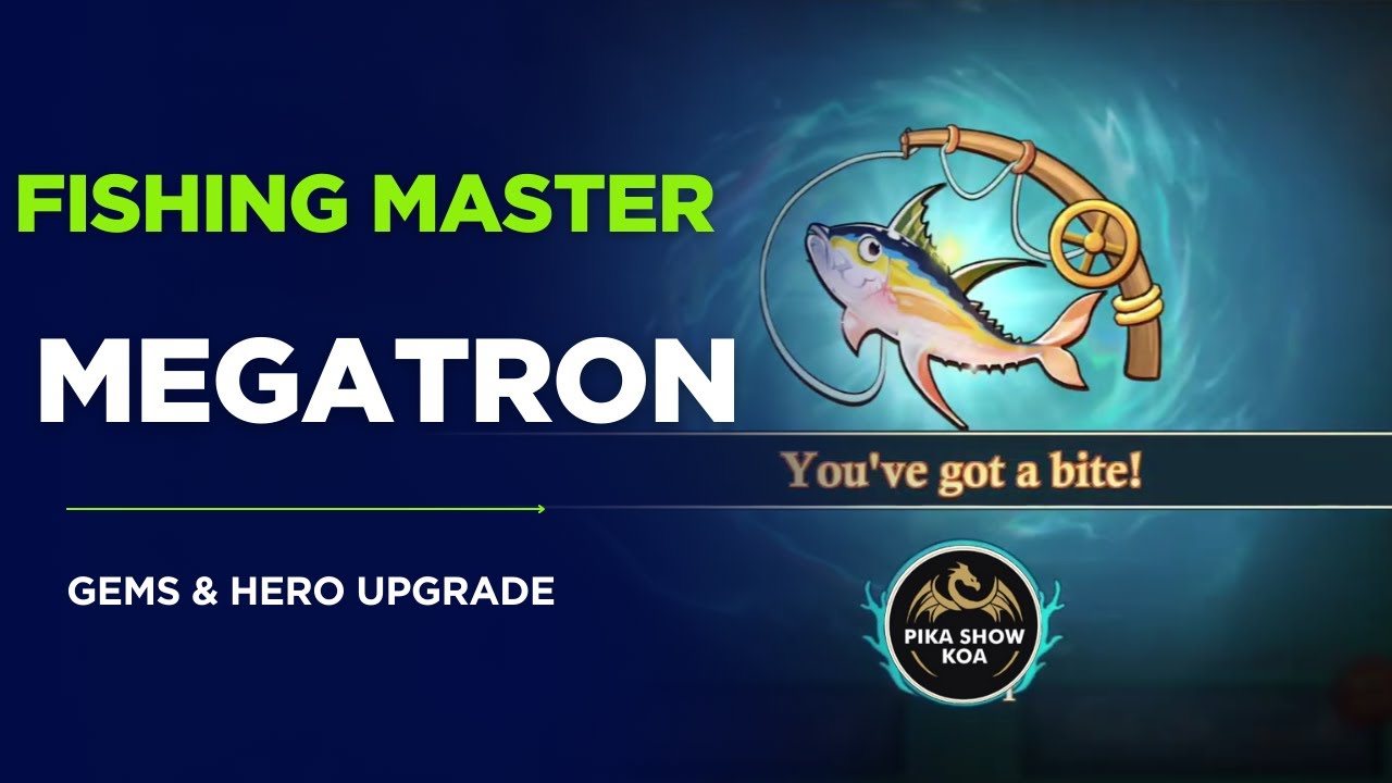 Fishing Master / Gems & Hero Upgrade / Megatron / King of Avalon - YouTube
