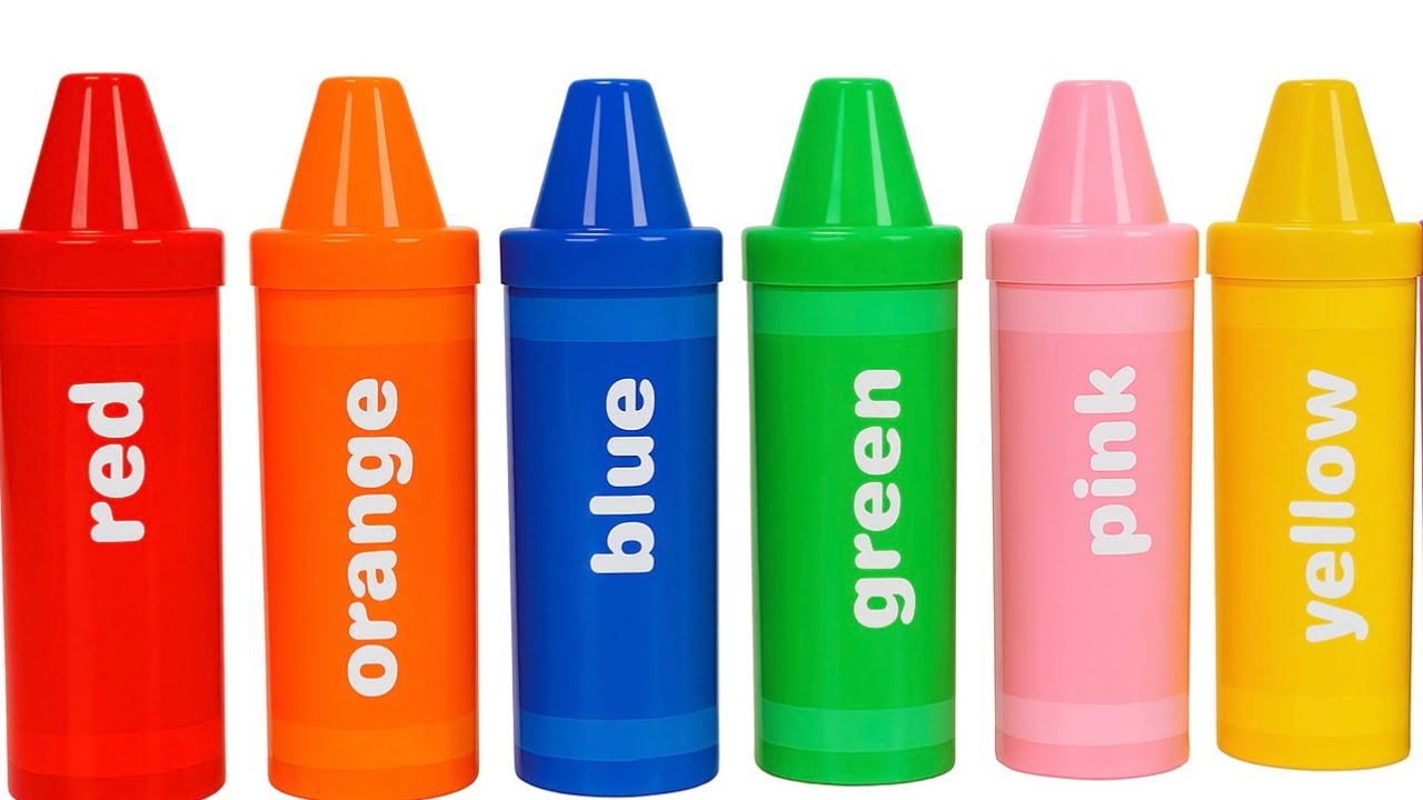 Learn Colors with Crayon Surprises! Learning for Toddlers - YouTube