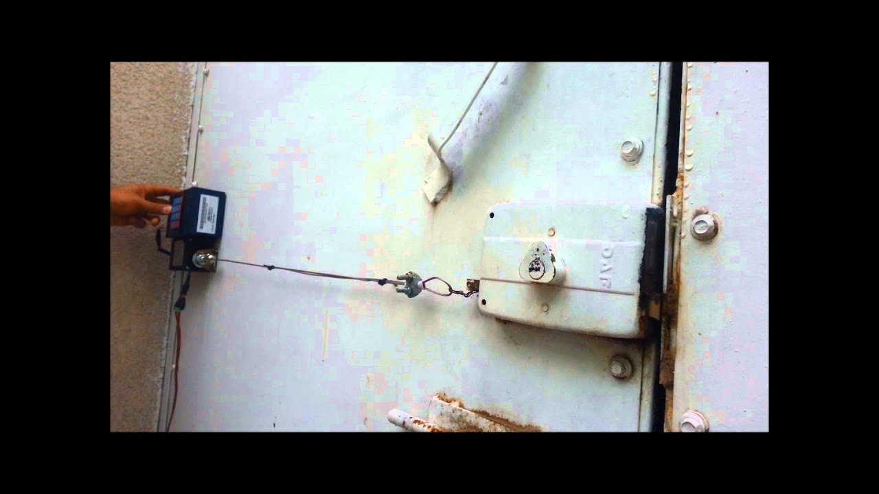 Keypad Door Lock Test - YouTube