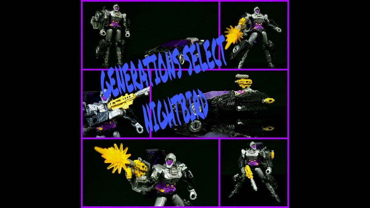 Transformers Review of Hasbro's WFC Generations Select Nightbird! - YouTube