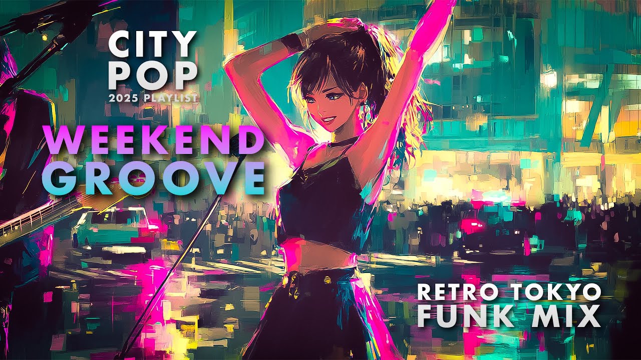 🌃 City Pop BGM Playlist: Weekend Groove | Retro Tokyo Funk – Party Mix ...