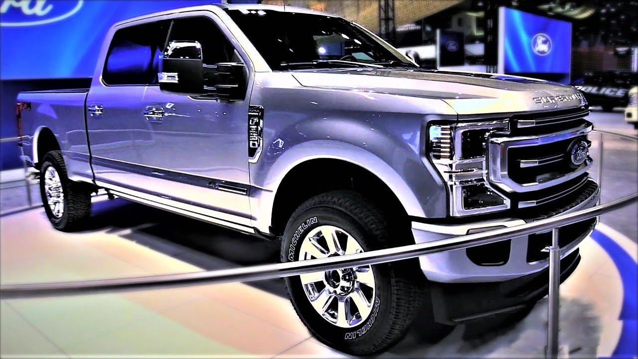 NEW - 2020 Ford F350 SUPER DUTY 6.7L V8 PLATINUM - INTERIOR and ...