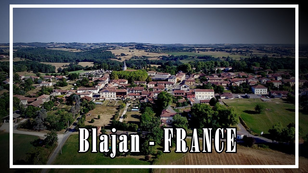 BLAJAN 4K dron, FRANCE - YouTube