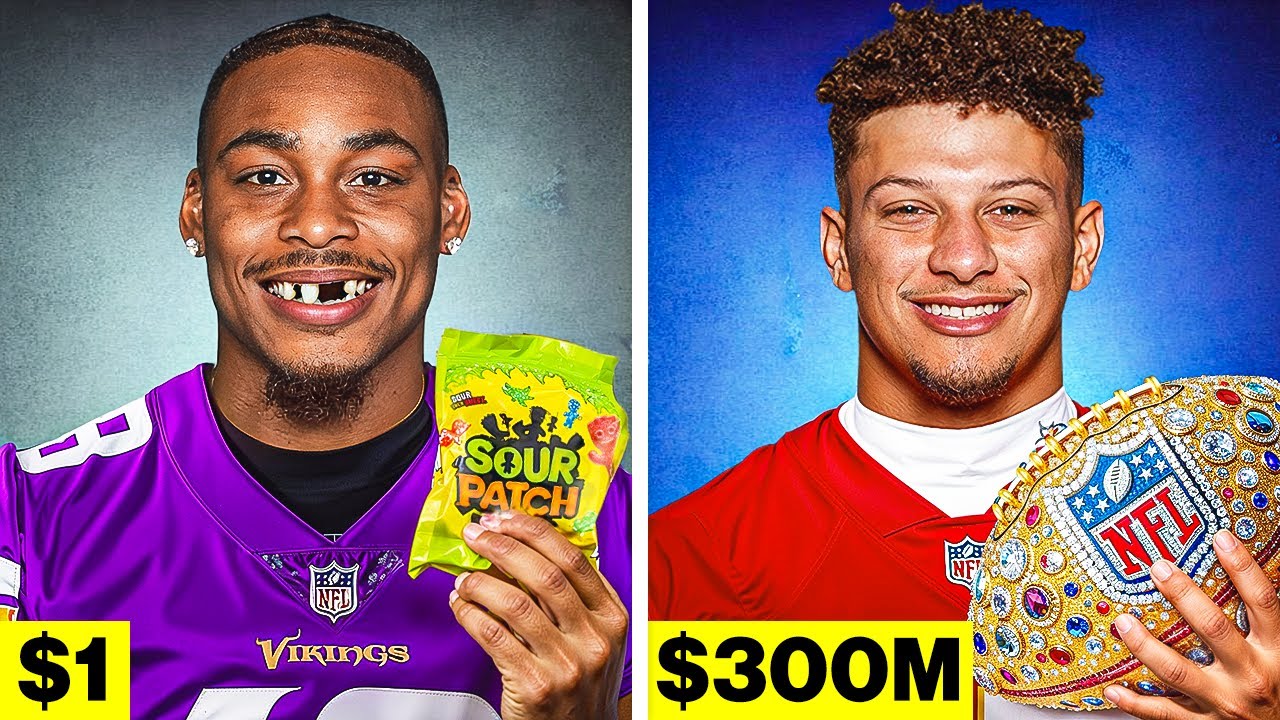 $1 VS $300,000,000 Things NFL Players Bought - YouTube