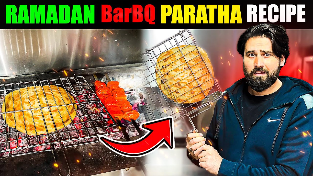Special Ramadan BBQ Paratha Recipe - Unique iftar Street food to try ...