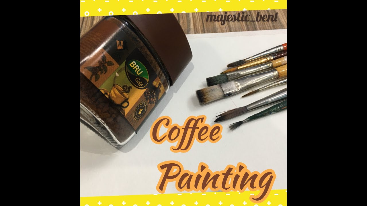 Easy Coffee Painting ll How to Paint with Coffee ll For Beginners ll ...