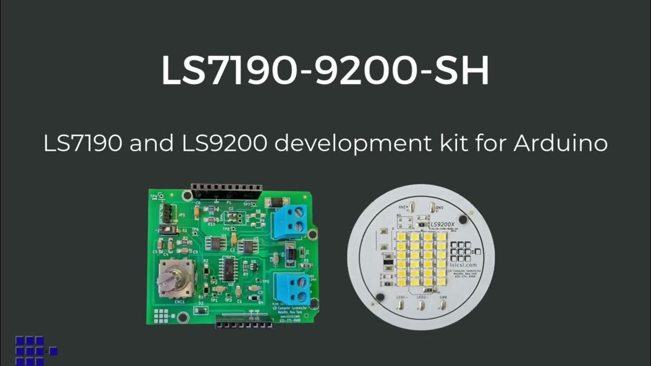 LSI/CSI - LS7190-9200-SH Dimmable LED Driver & Digital Potentiometer Evaluation Board for ...