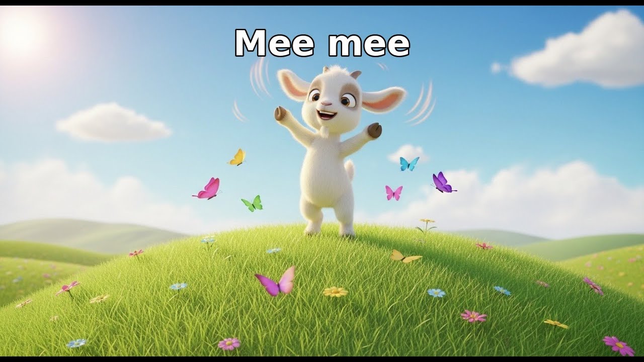 La cabrita canta sin parar: ¡meee, meee, meee! 🐐 Canción infantil ...