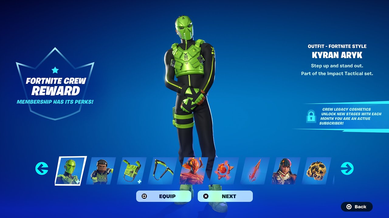 How To Get Kyran Aryk Crew Pack For FREE! (Fortnite) - YouTube