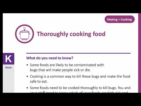 Thoroughly cooking food - YouTube