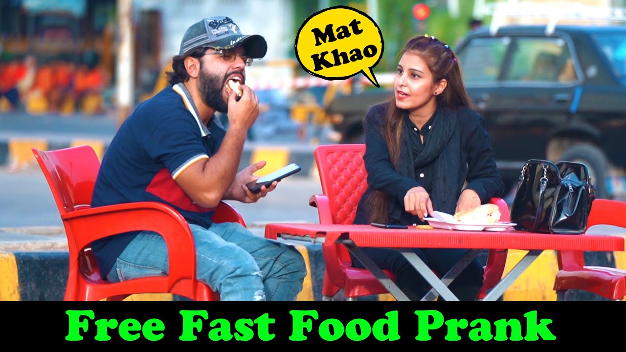 Free Fast Food Prank Part 4 | Pranks In Pakistan | Humanitarians - YouTube