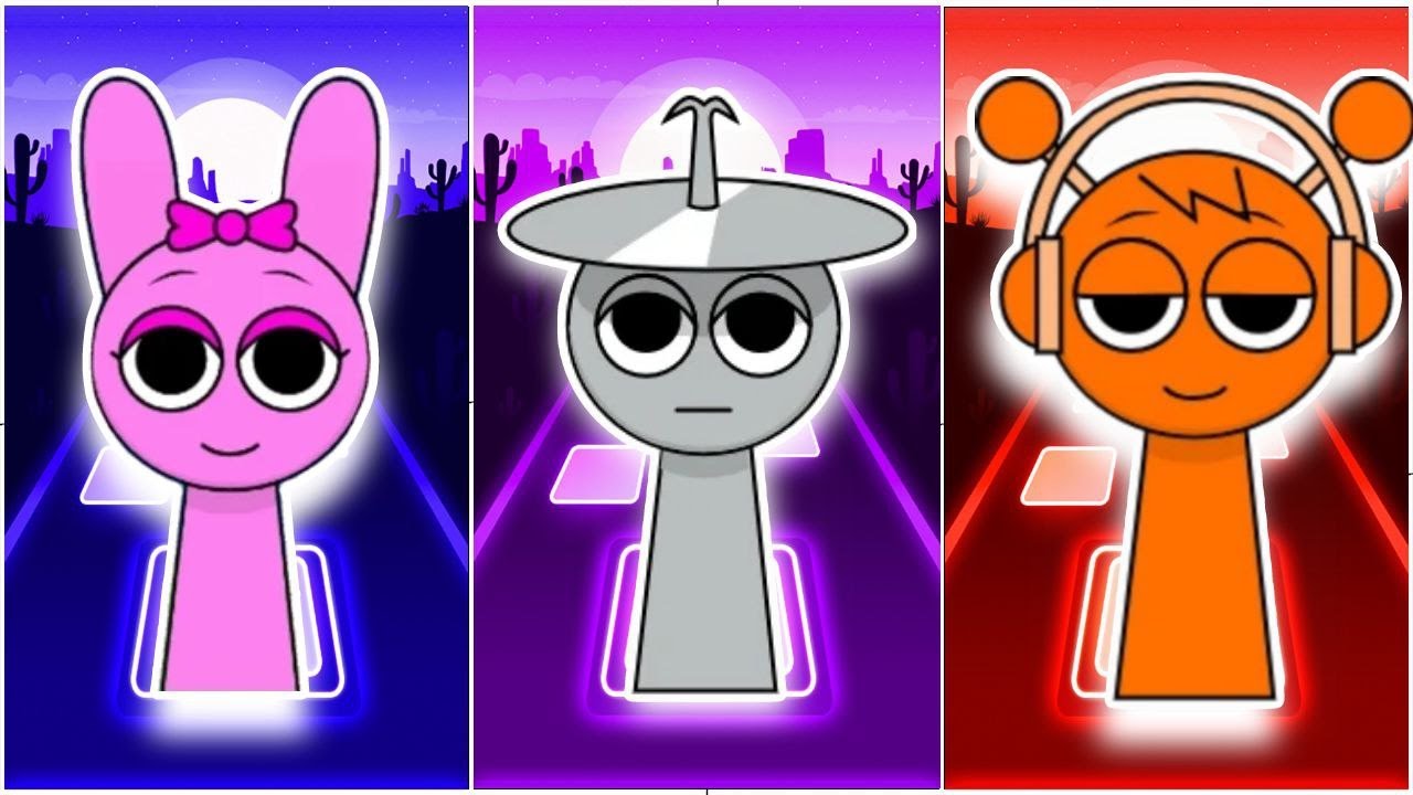 Incredibox Pink Sprunki 🆚 Incredibox Black Sprunki 🆚 Incredibox Sprunki ...