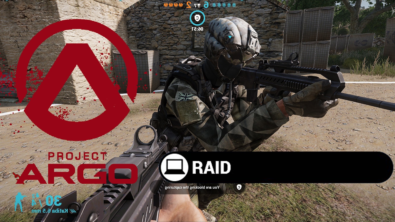 Project Argo, game mode Raid - YouTube