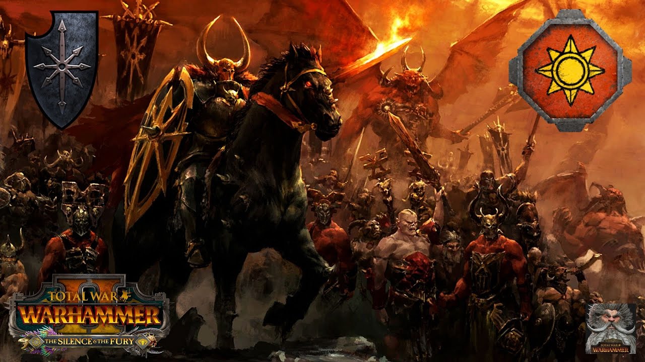 The Epic Showdown of Zlaaq Against Dorghar! Lizardmen vs Chaos - Total ...