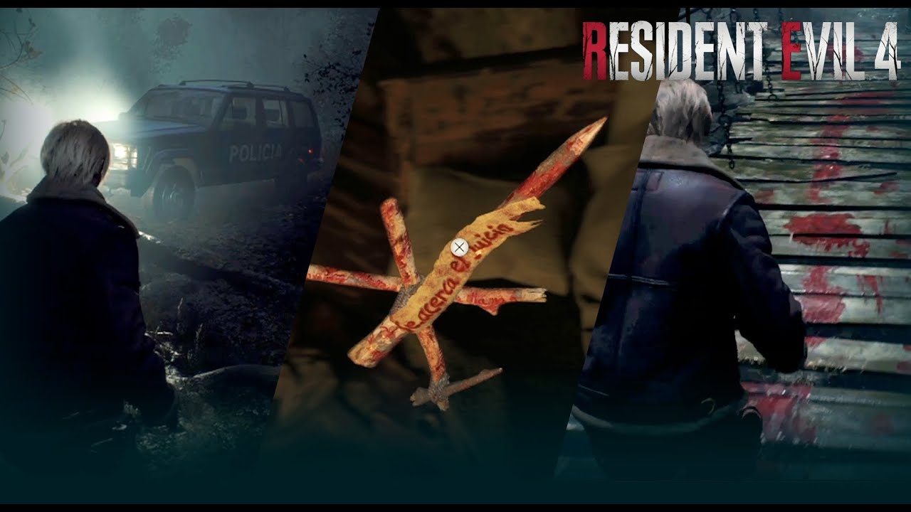 🚔 Can We Get Back To The Police Car? ~ Resident Evil 4 Remake Chainsaw ...