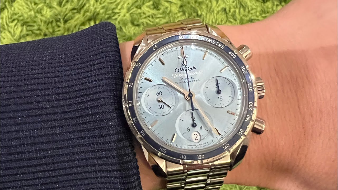Omega Speedmaster 38mm 324.30.38.50.03.001 每個人心目中都有一隻冰藍 Rolex 勞力士冰藍 No ...