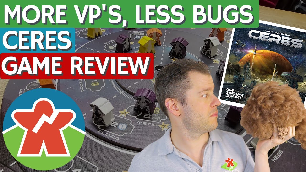 Ceres - Board Game Review - More Victory Points, Less Bugs - YouTube