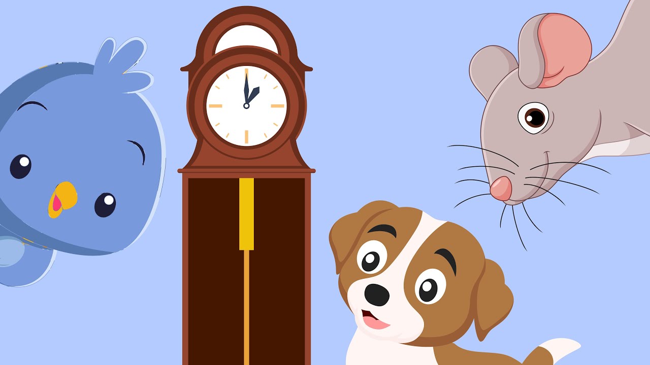 Hickory Dickory Dock | Nursery Rhymes and Kids Songs | Super Simple ...