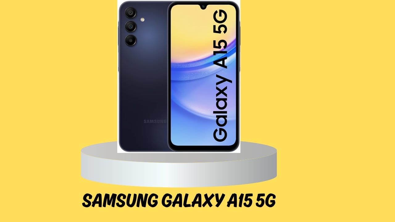 SAMSUNG GALAXY A15 5G DETAILED SPECIFICATIONS! - YouTube