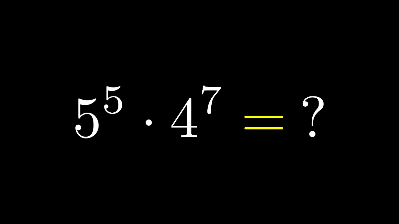 Can You Solve This Tricky Exponent Problem? - YouTube
