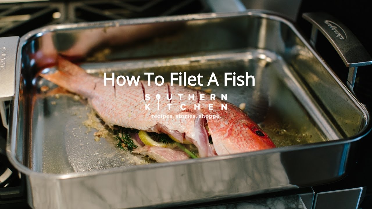 How To Filet A Fish - YouTube