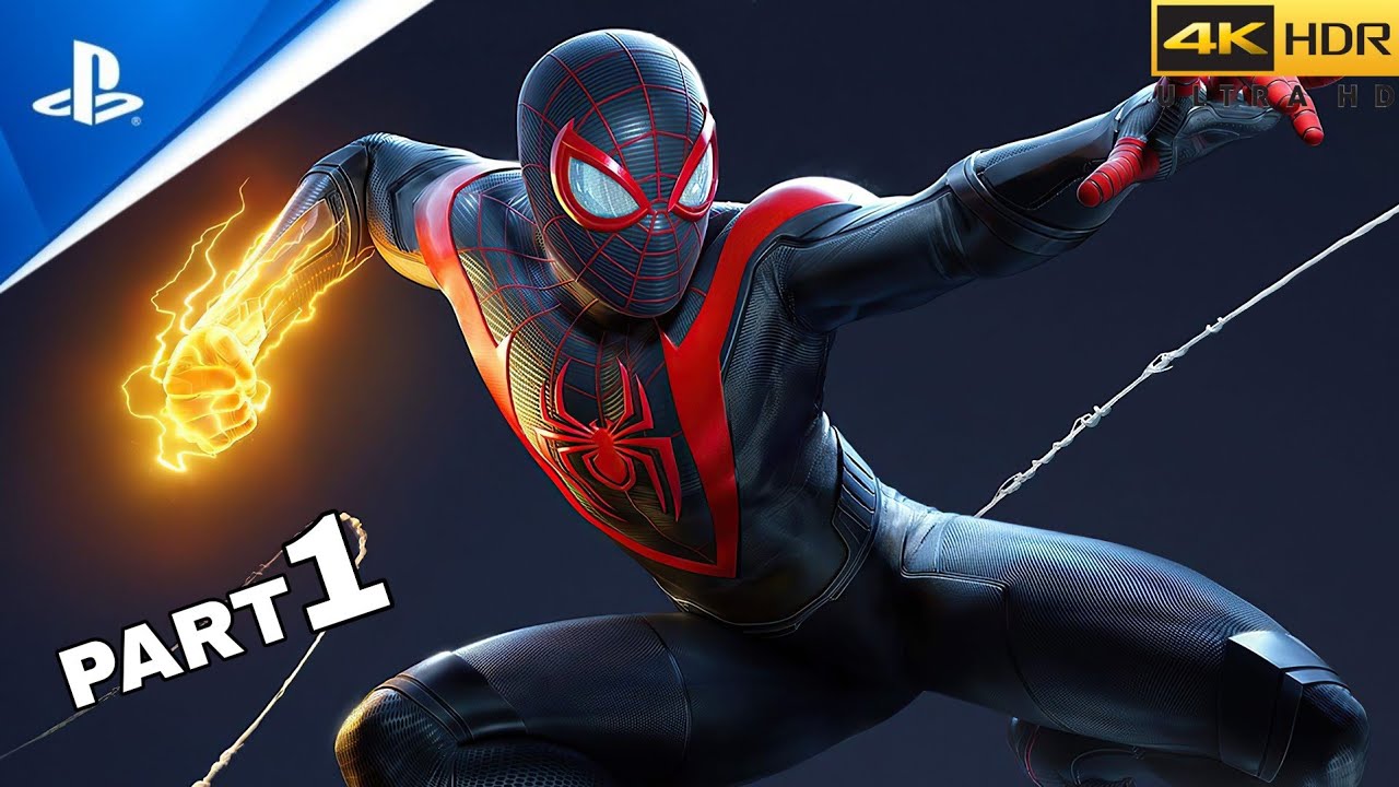Marvels Spider Man Miles Morales Ps5 Walkthrough 4k 60fps Gameplay