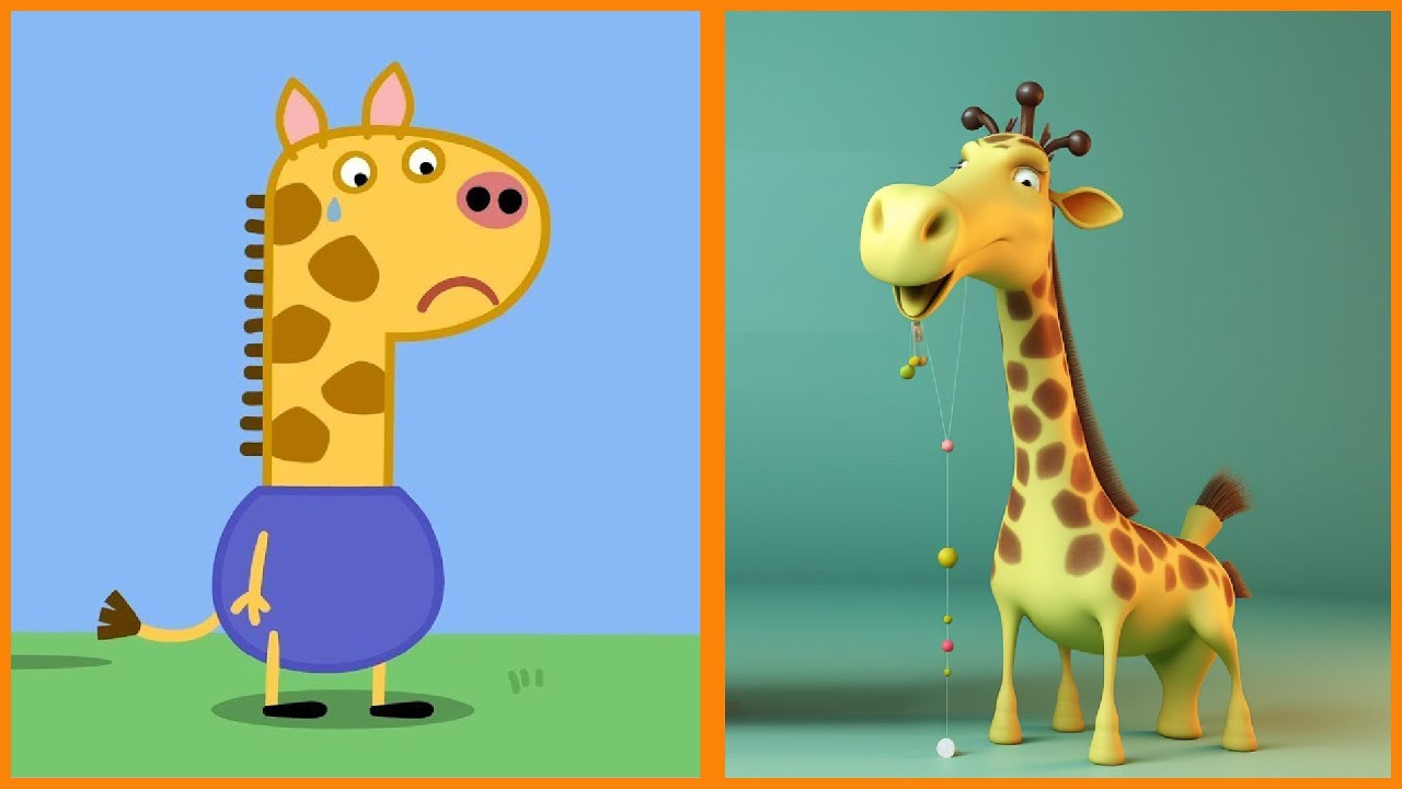 Funny Peppa Pig Characters in Real Life (cute version) part5 By Pony ...