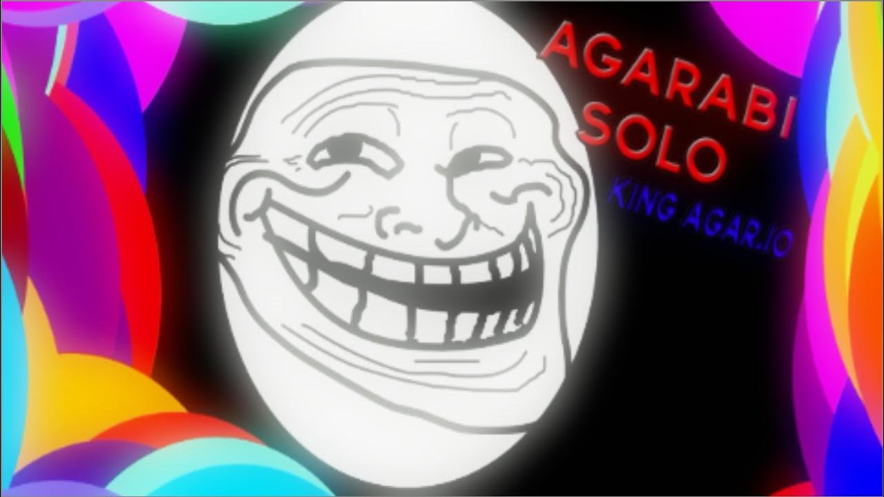 KING AGAR.IO - SOLO AGARABI, SCORE (1204) - YouTube