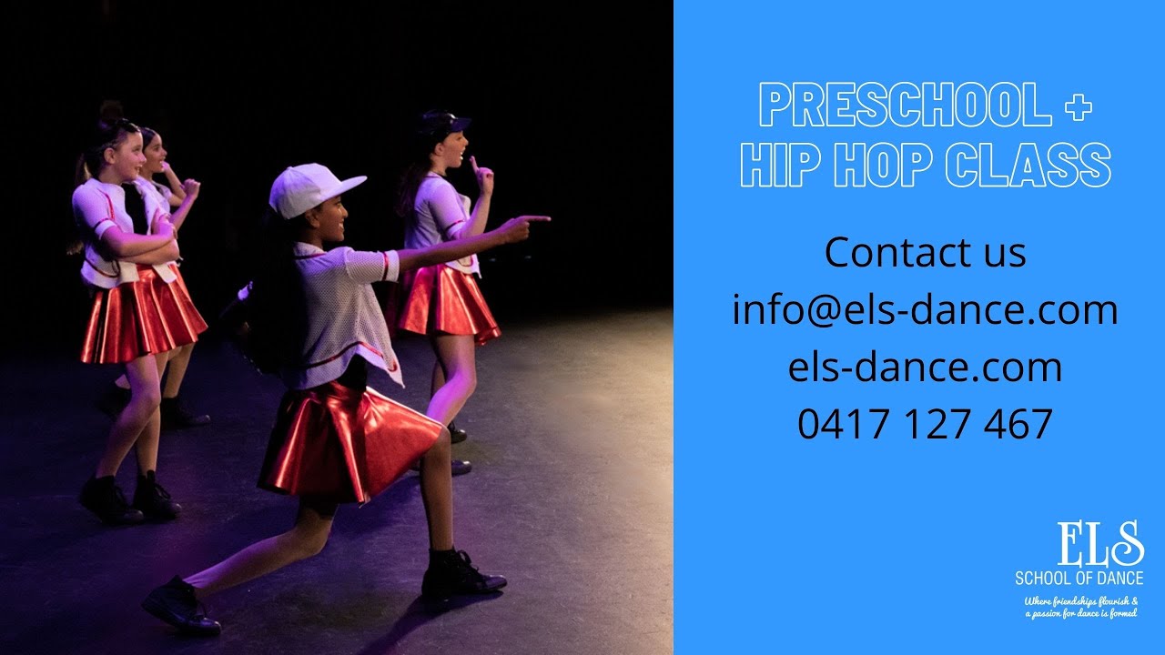 ELS School of Dance - Preschool, Beginner and Junior Hip Hop - YouTube