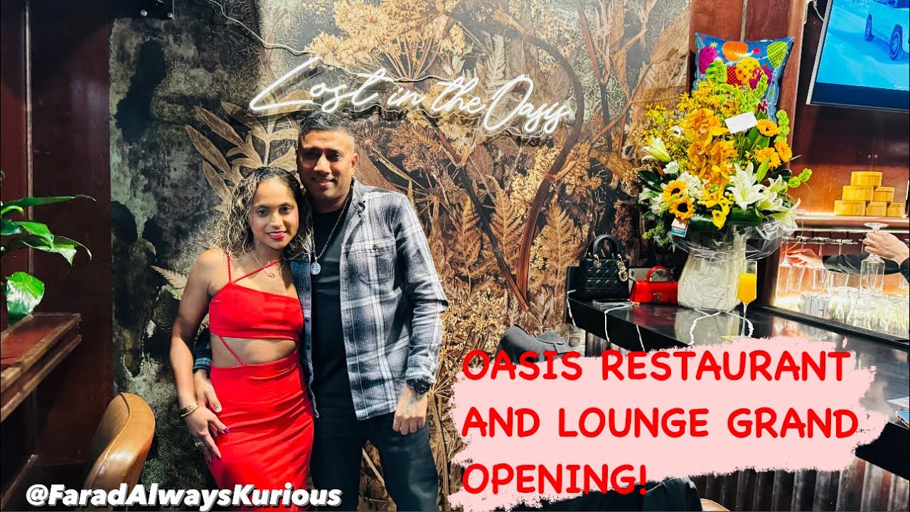 OASIS RESTAURANT AND LOUNGE GRAND OPENING | TASTING JADE 2 FRIED RICE ...