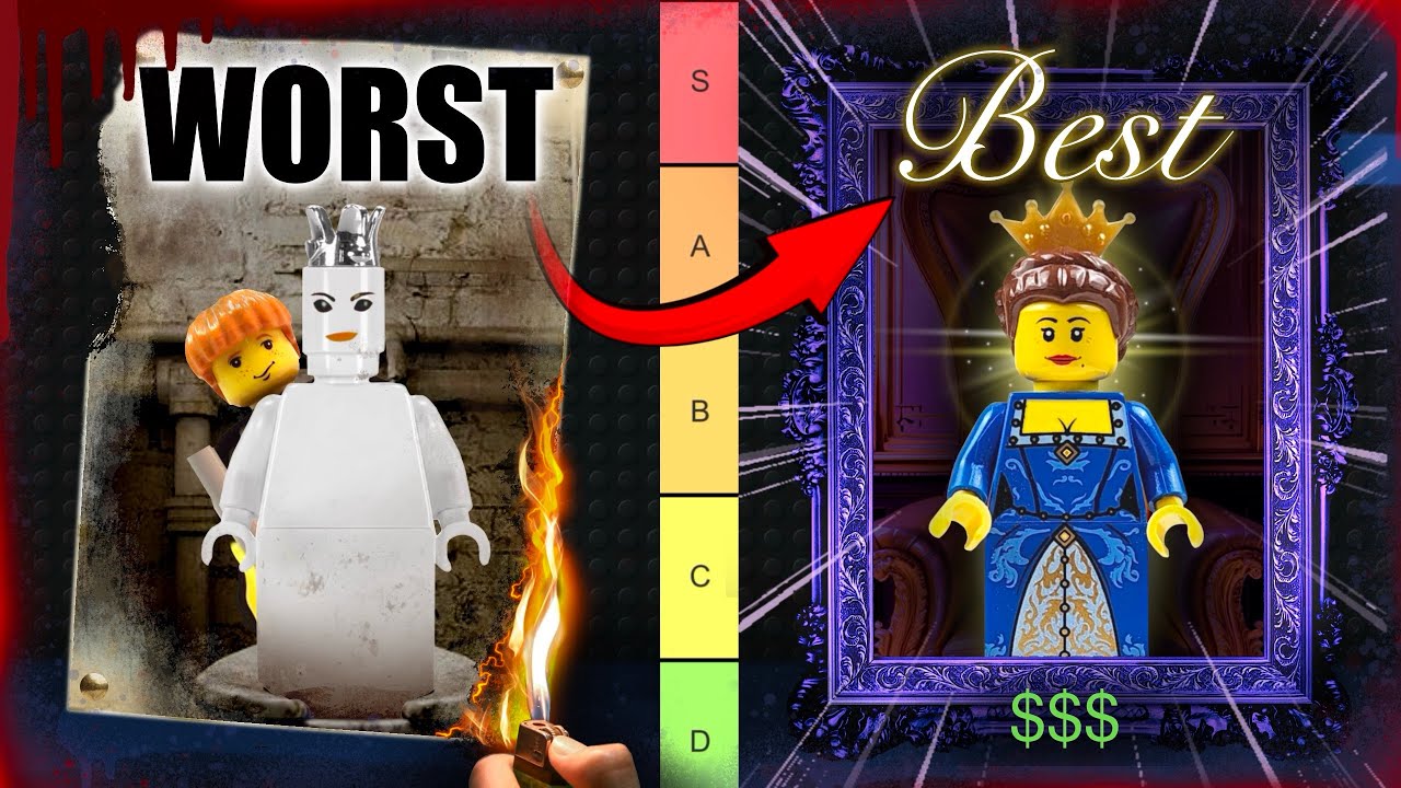 Ranking EVERY Lego Queen Minifigure - YouTube