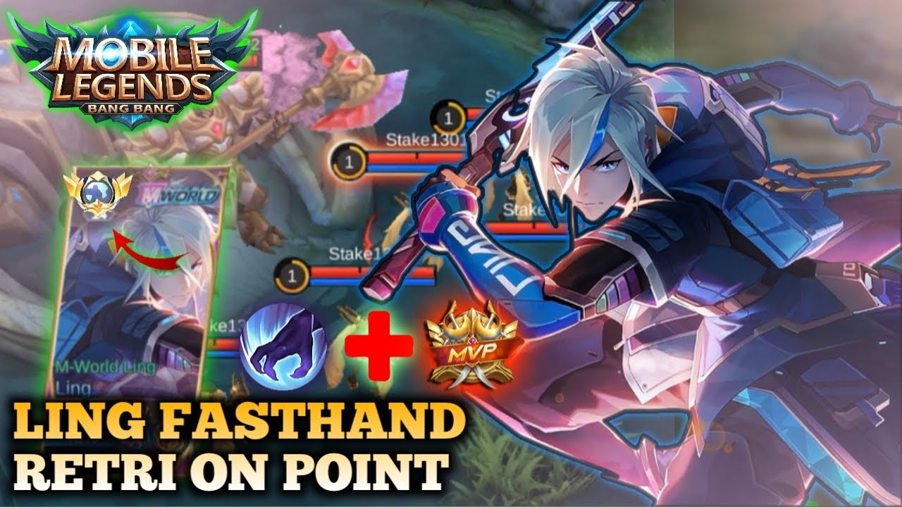 GAMEPLAY LING FULL ROTATION + RETRI ON POINT !! - Mobile Legends - YouTube