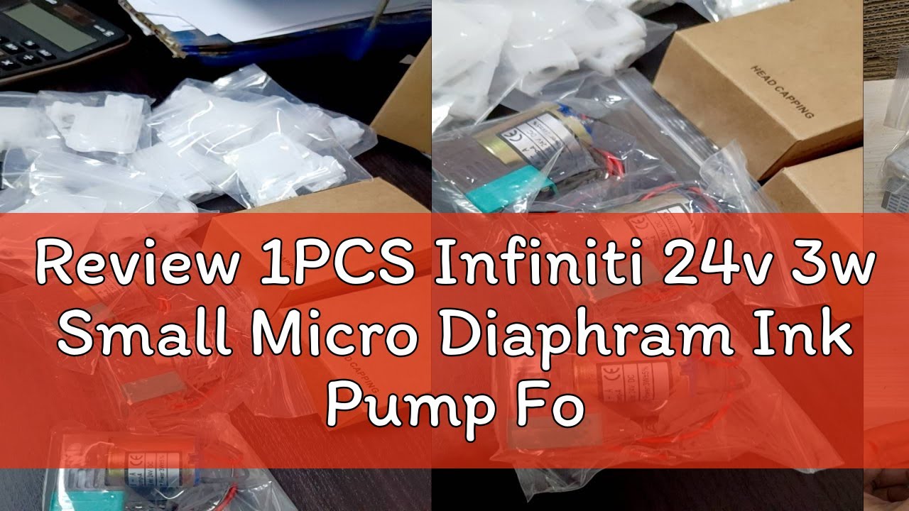 Review 1PCS Infiniti 24v 3w Small Micro Diaphram Ink Pump For Inkjet ...