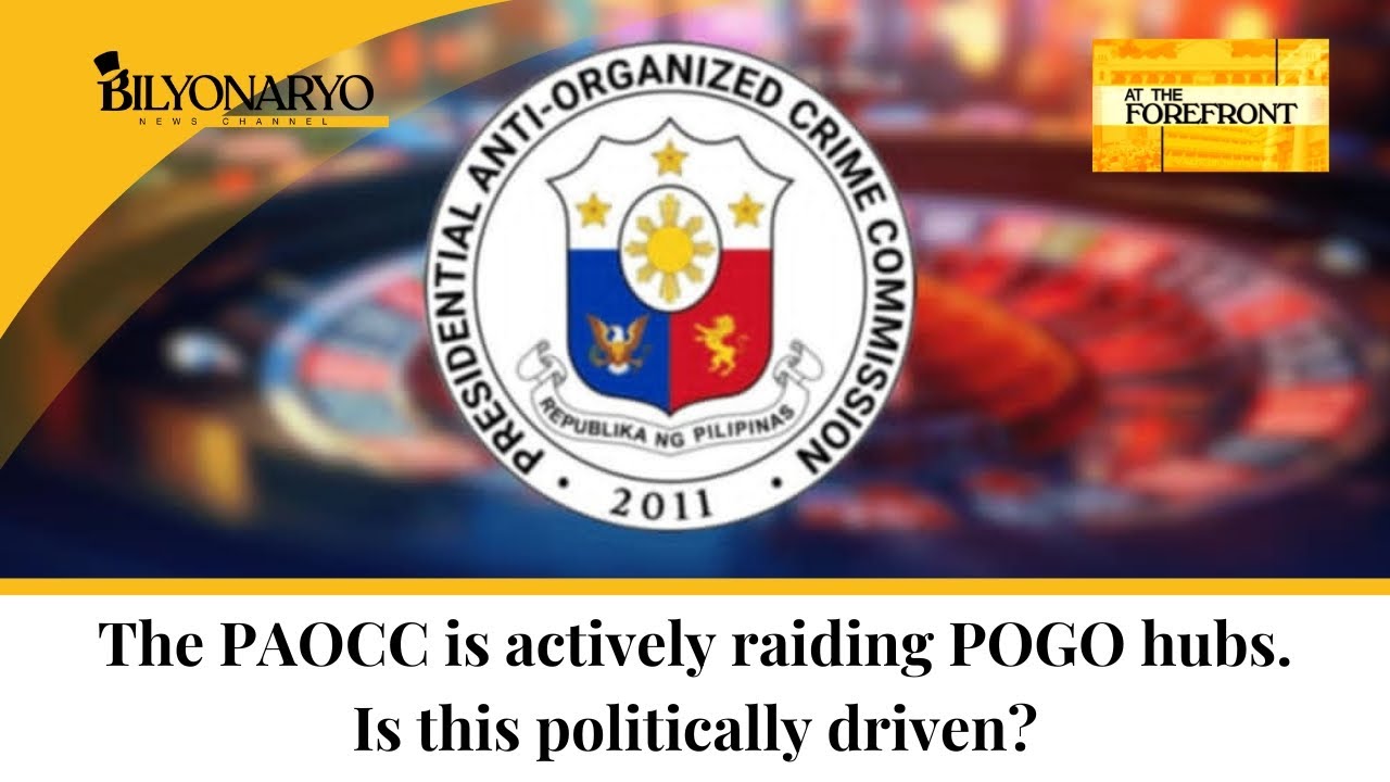 At the Forefront: The PAOCC is actively raiding POGO hubs. Is this ...