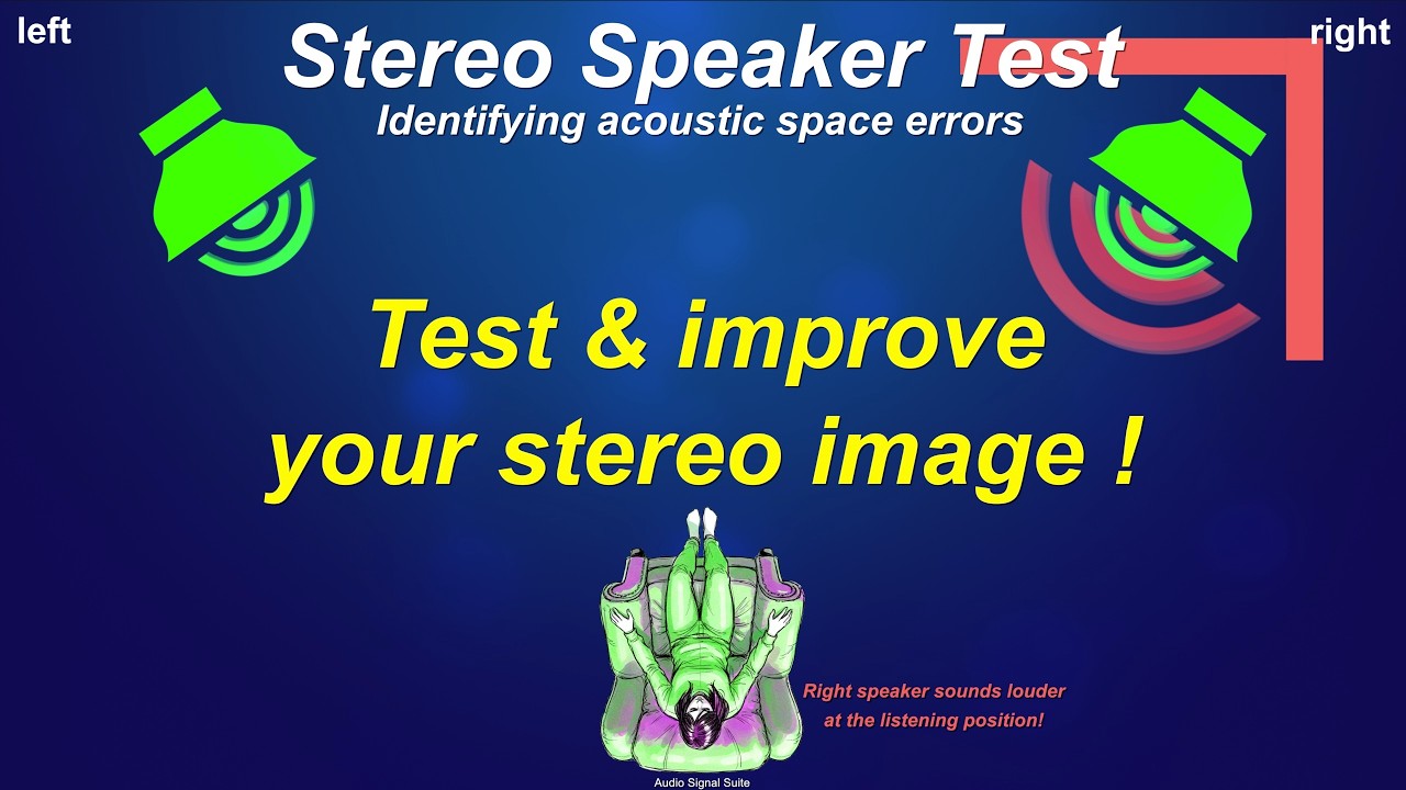 STEREO SOUND IMAGE TEST (Stereo Speaker Sound Check) - YouTube