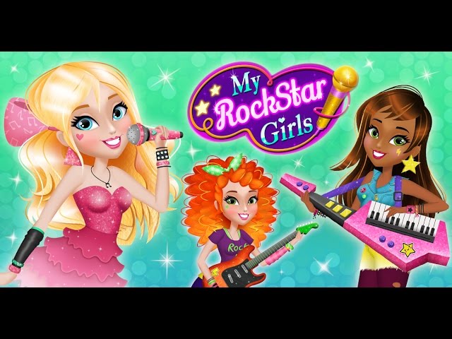 Rock Star Girl Clip Art