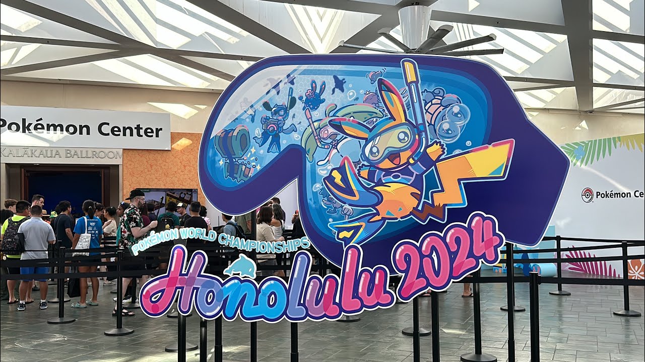 Pokémon World Championships 2024 - Pokémon Center Honolulu - YouTube