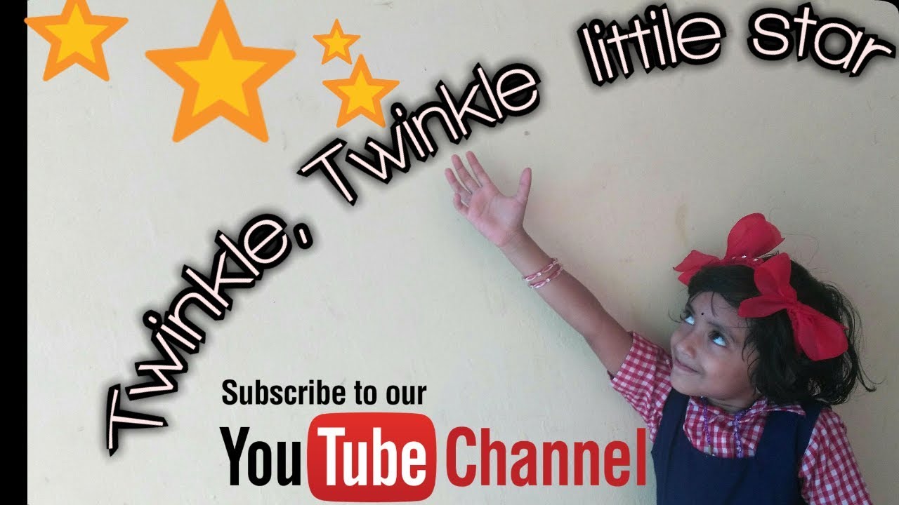 English action song,Twinkle twinkle little star.... Nursery songLkg/ukg ...
