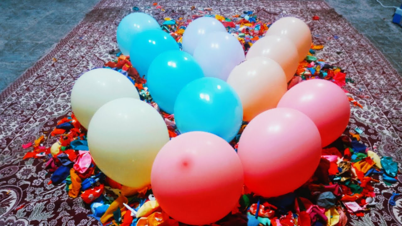 balloon waste#inflating# colourful#balloon#empty#air#balloon#satisfying ...