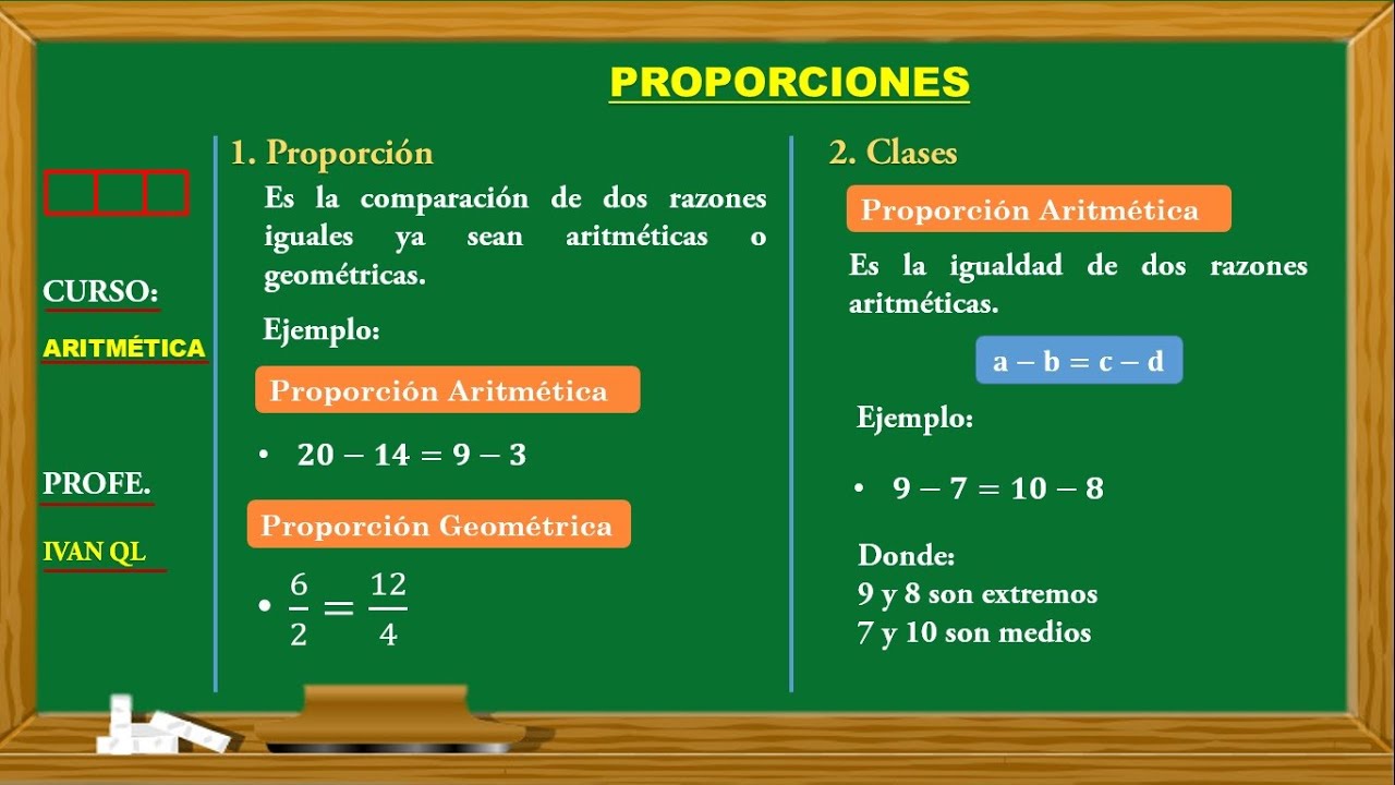 PROPORCIONES 1RO Y 2DO DE SECUNDARIA - YouTube