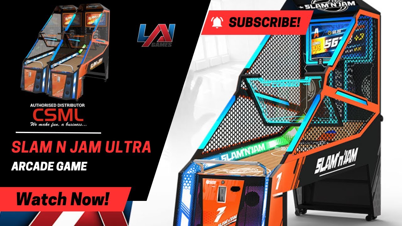 SLAM N JAM ULTRA| LAI GAMES | CSML AUTHORIZED DISTRIBUTOR. - YouTube