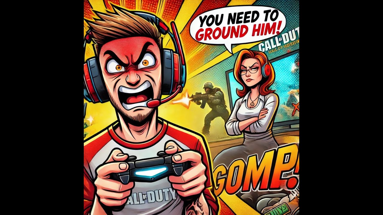 Angry Gamer Calls Mom Over Call of Duty Loss – Hilarious Prank! - YouTube