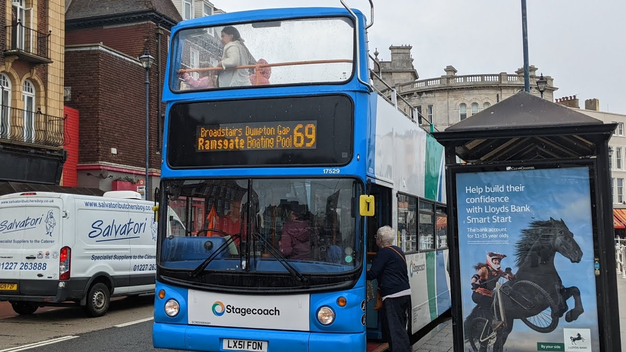 Stagecoach South East LX51 FON 17529 Dennis Trident ALX400 - YouTube