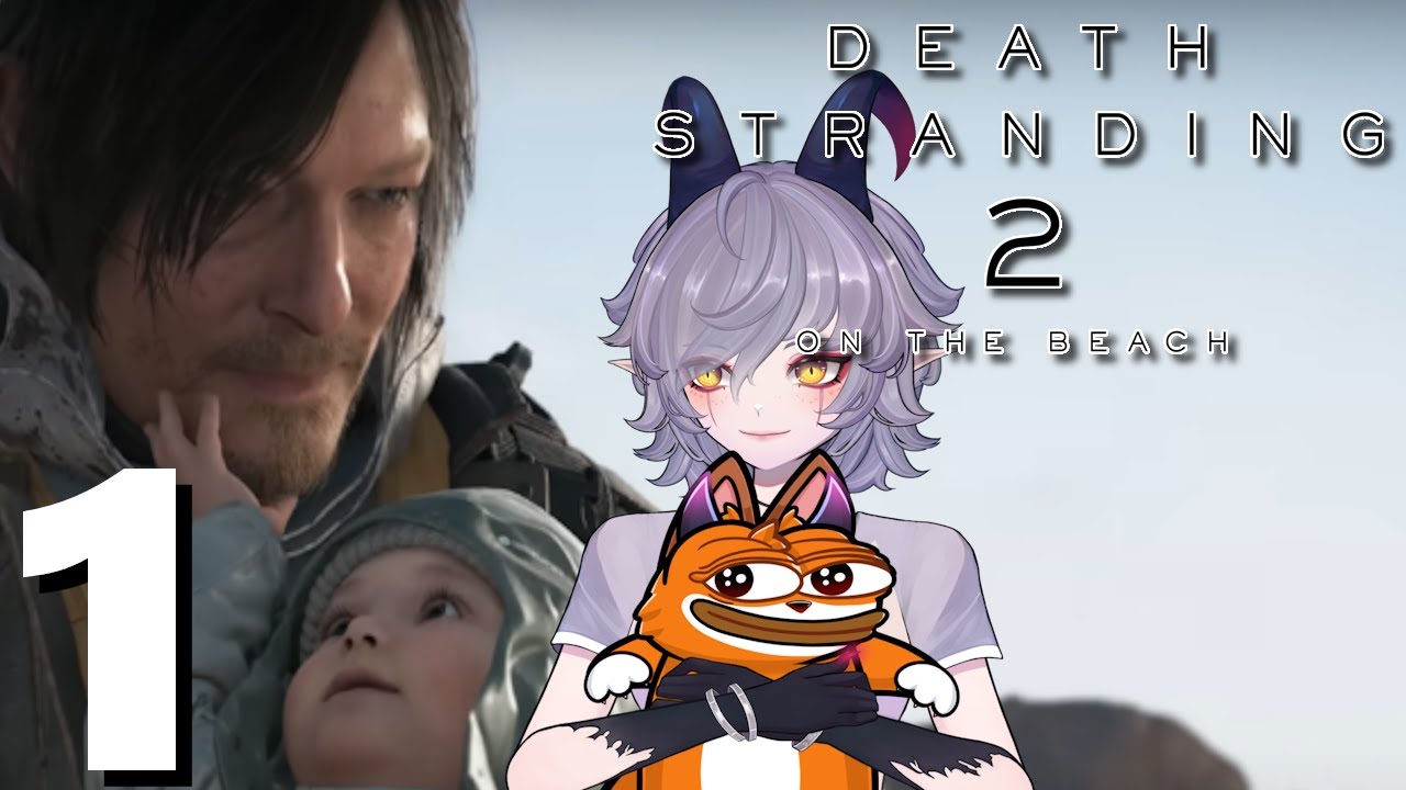 Larxa Plays Death Stranding 2: On The Beach (Part 1) - YouTube